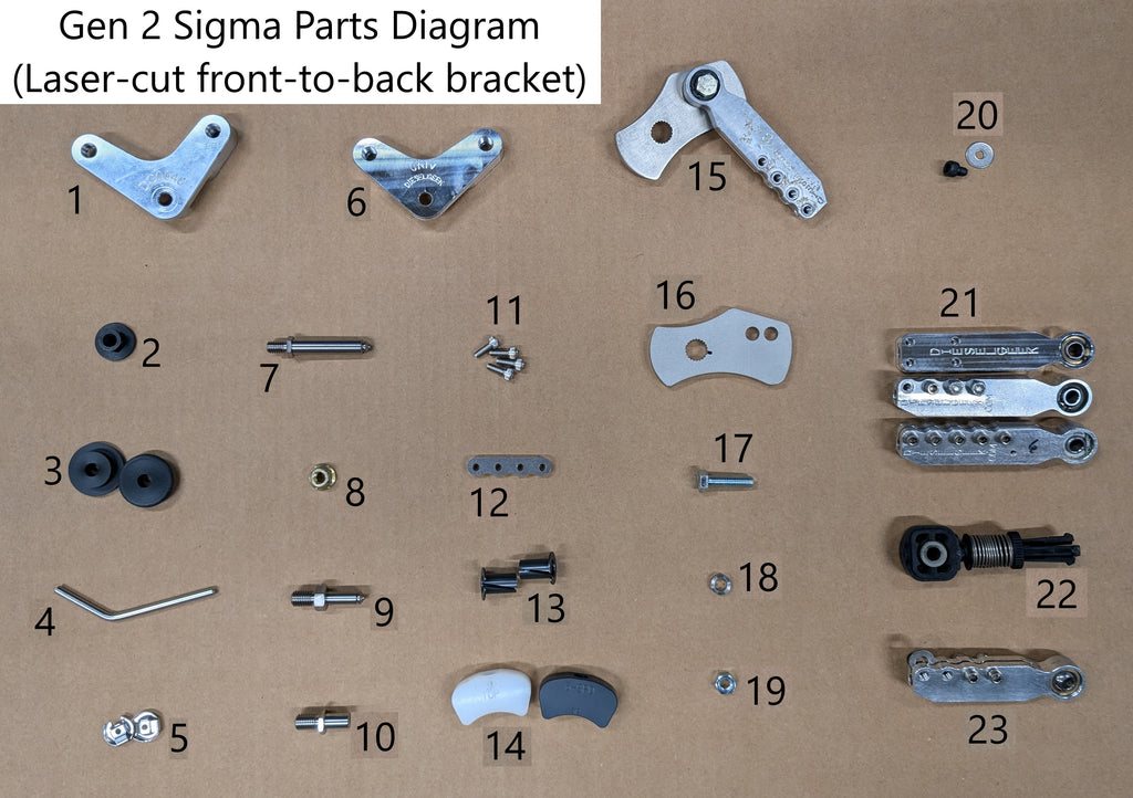 Generation 2 Sigma Shifter Parts Diagram– www.dieselgeek.com