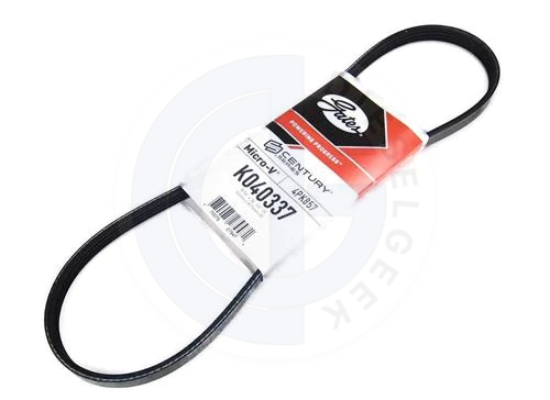 Serpentine drive belt for BHW AC 06B 260 849A– www.dieselgeek.com