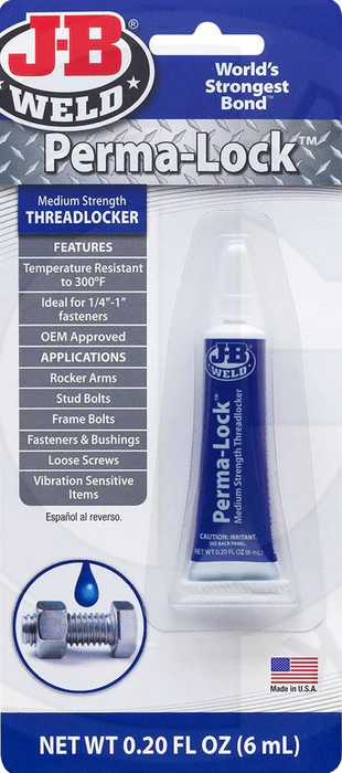 Blue Thread Locking Compound– www.dieselgeek.com