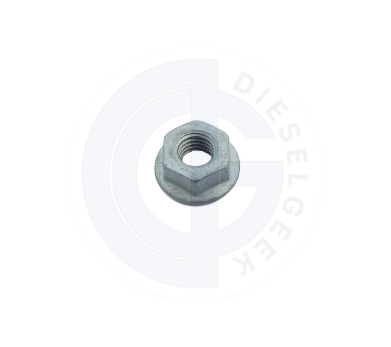 Hex nut for timing belt idler roller N 015 083 15– www.dieselgeek.com